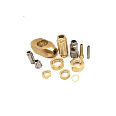 China Polish Oxidation Precision Insert Pins Brass CNC Parts Machining Service for sale