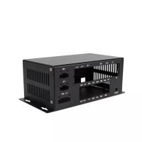 China Cataphoresis Aluminum Sheet Metal Shell Electronic Box OEM for sale