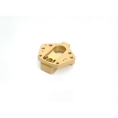 China Customization Mechanical Brass CNC Parts Surface Chamfering for sale