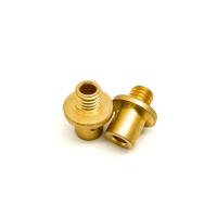 China OEM Precision Customized Brass Components CNC Machining Parts Spacers for sale