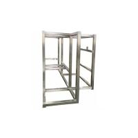 China Custom Sheet Metal Fabrication Customized Stainless Steel Square Tube Metal Frames Precision Stamping Manufacturer for sale