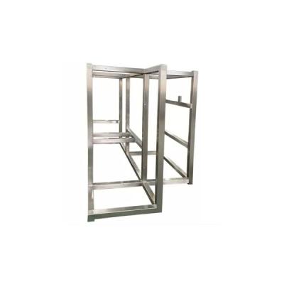 China Custom Sheet Metal Fabrication Customized Stainless Steel Square Tube Metal Frames Precision Stamping Manufacturer for sale
