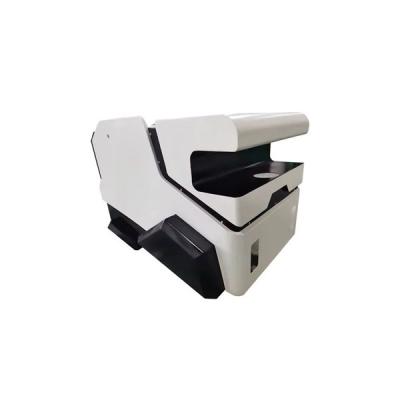 China Custom Stainless Steel Copper Plastic Sheet Fabrication Parts High Precision Robot Machine Shell for sale