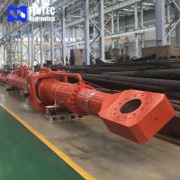 China Hydraulic Cylinder For Flat Gate Of Dam With Oil Pipeline And Manifold for sale