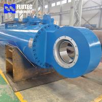 China Luffing Offshore Piling Barge Marine Hydraulic Cylinder With Piston Different Surface Treatments for sale