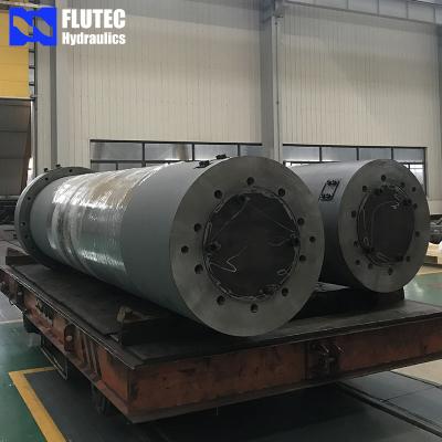 China Double Acting Big Bore Hydraulic Cylinders For 1000 Ton Hydraulic Press Machine for sale