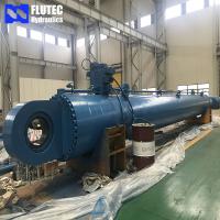 China Piston Custom Luffing Marine Hydraulic Cylinder For Offshore Piling Barge for sale