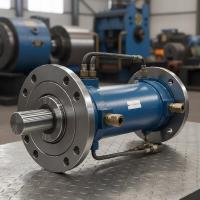 China Custom Rod Diameter Mill Type Hydraulic Cylinder Double Acting Flange Mount Hydraulic Cylinder Ideal for Mill Equipment for sale