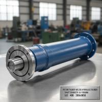 China Piston Cylinder Welded Hydraulic Cylinder Shaft Diameter 16 to 1000mm and Size 400 260x9850 Designed for Hydraulic Operation for sale