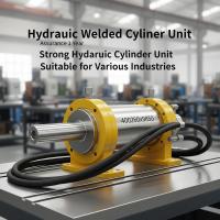 China 400260x9850 Hydraulic Welded Cylinder Unit Assurance 1 Year Strong Hydraulic Cylinder Unit Suitable for Various Industries for sale