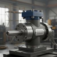China Stroke Length Up To 20 Hydraulic Actuator with Bolted Head Supporting Operating Temperature Range Minus 20°C To 80°C Industrial Machinery for sale