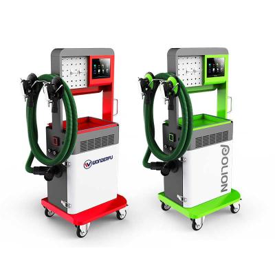 China Automobile Pneumatic Dust Free Sanding Machine Dustless 50L Capacity for sale