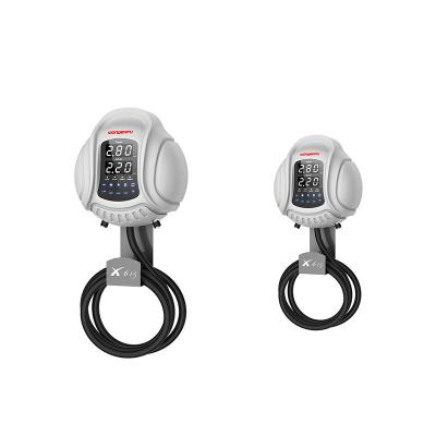 China Digital Wall Mount Tire Inflator 10VA 50Hz For Car Repair Shop for sale
