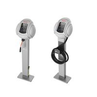 China Wall Mounted Digital Tyre Inflator 230V 60 Degree For Auto Repair Shop for sale