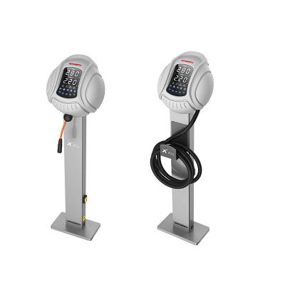 China Wall Mounted Digital Tyre Inflator 230V 60 Degree For Auto Repair Shop for sale