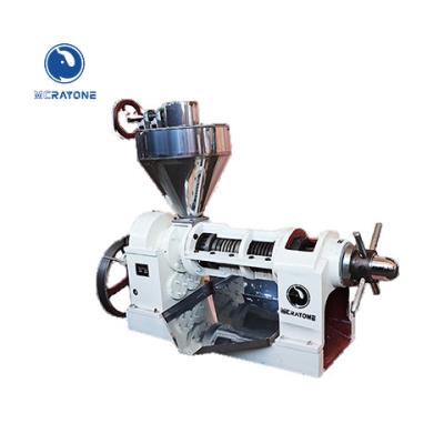 China Sesame Nut Grains Electric Oil Press Machine ZX125 210-300kg/h High Oil Output Rate for sale
