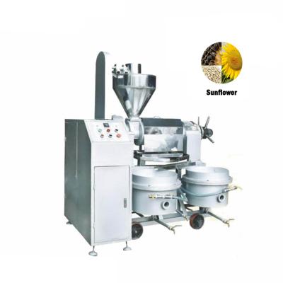 China Rapeseed Essential Oil Cold Edible Oil Press Machine 150-200kg/H for sale