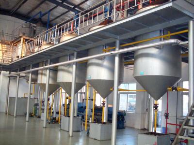 China First-level Refinig Stainless steel 10TPD cooking oil refinery machine for sale