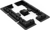 China ABS Brackets for Solar Panel Installation on Caravan Motor Home RV 7PCS White Black for sale