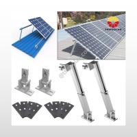China Front and Rear Leg Bracket Balcony Roof Ground Mount Solar Panel Tilt Mount Brackets for sale