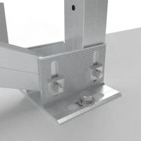 China Easy and Quick Installation Solar Panel Ground Mounting System with Wind Load of 60M/s for sale