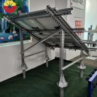 China Easy and Quick Installation Solar Panel Ground Mounting System with Wind Load of 60M/s for sale