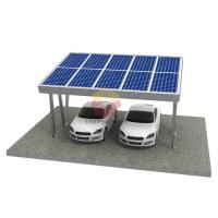 China Customizable Carport Solar System Pergola with 60m/s Wind Load Tilt Angle 0-60 degree for sale