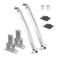China Front and Rear Leg Support Mounting Bracket for Angle Adjustable Solar Panel Racking for sale