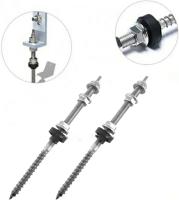 China AS/NZS 1170 Compliant SUS304 Double Thread Tapping Hanger Screw for Metal TUV Approved for sale