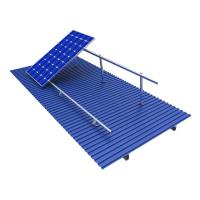 China Front and Rear Leg Support Mounting Bracket for Angle Adjustable Solar Panel Racking for sale