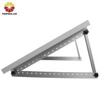 China Solar Module Applicable Adjustable PV Triangle Brackets for Open Field Installation for sale
