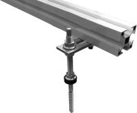 China Metal Roof Solar Mounting Bracket for Different Panel Sizes of Photovoltaic Panels for sale
