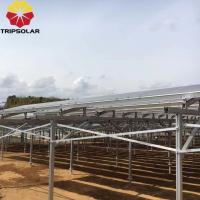 China Open Fields Installation Site Solar Array Ground Mount System with Custom Design for sale