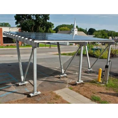 China 9kw German Solar Carport Easy Install Alu Charging 25 Years Lifespan Direct Supply for sale