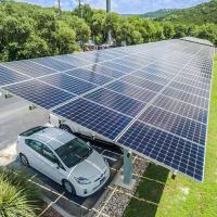 China 9kw German Solar Carport Easy Install Alu Charging 25 Years Lifespan Direct Supply for sale