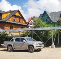 China 9kw German Solar Carport Easy Install Alu Charging 25 Years Lifespan Direct Supply for sale
