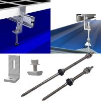 China Snow Load 1.4KN/m2 M10*200 Solar Ground Screws with Aluminum Stainless Steel 304 for sale