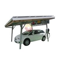 China 1.4KN/m2 Snow Load and 60m/s Wind Load Aluminum Structure for Solar Carport Mounting for sale
