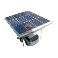 China 1.4KN/m2 Snow Load and 60m/s Wind Load Aluminum Structure for Solar Carport Mounting for sale