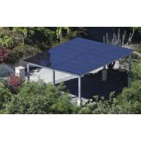 China Wind Load 60M/s Resistant Solar Panel Carport Solar Mounting System with Anodized Finish for sale