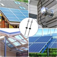 China Long Service Life M10 M12 Stainless Steel 304 Hanger Bolt Solar Mounting Tin Roof Dowel for sale