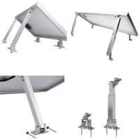 China Adjustable Solar Panel Tilt Mounting Brackets for Portable Aluminum Frame Structure for sale
