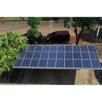China Wind Load 60M/s Resistant Solar Panel Carport Solar Mounting System with Anodized Finish for sale