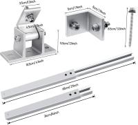 China 25-Year Service Life Adjustable Angle Bracket Solar System Mount with ISO9001/CE Approved for sale
