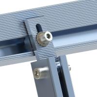 China 25-Year Service Life Adjustable Angle Bracket Solar System Mount with ISO9001/CE Approved for sale