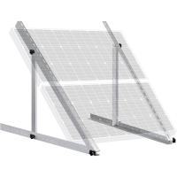 China Adjustable Tilt Range Solar Mounting Bracket for PV System Structure Wind Load 60m/s for sale