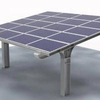 China Q235 Steel Solar Carport Structures with CE Certification and 1.4KN/m2 Snow Load for sale