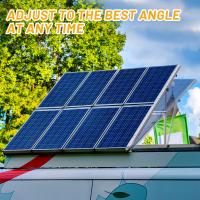 China Adjustable Tilt Range Solar Mounting Bracket for PV System Structure Wind Load 60m/s for sale