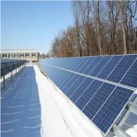 China Galvanized Steel Solar Panel Mounting Brackets Ideal Choice for Ground-mounted Panels for sale