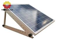 China Aluminum Adjustable Triangle Racks for Flat Roof Solar Panel Energy Bracket Mounting for sale